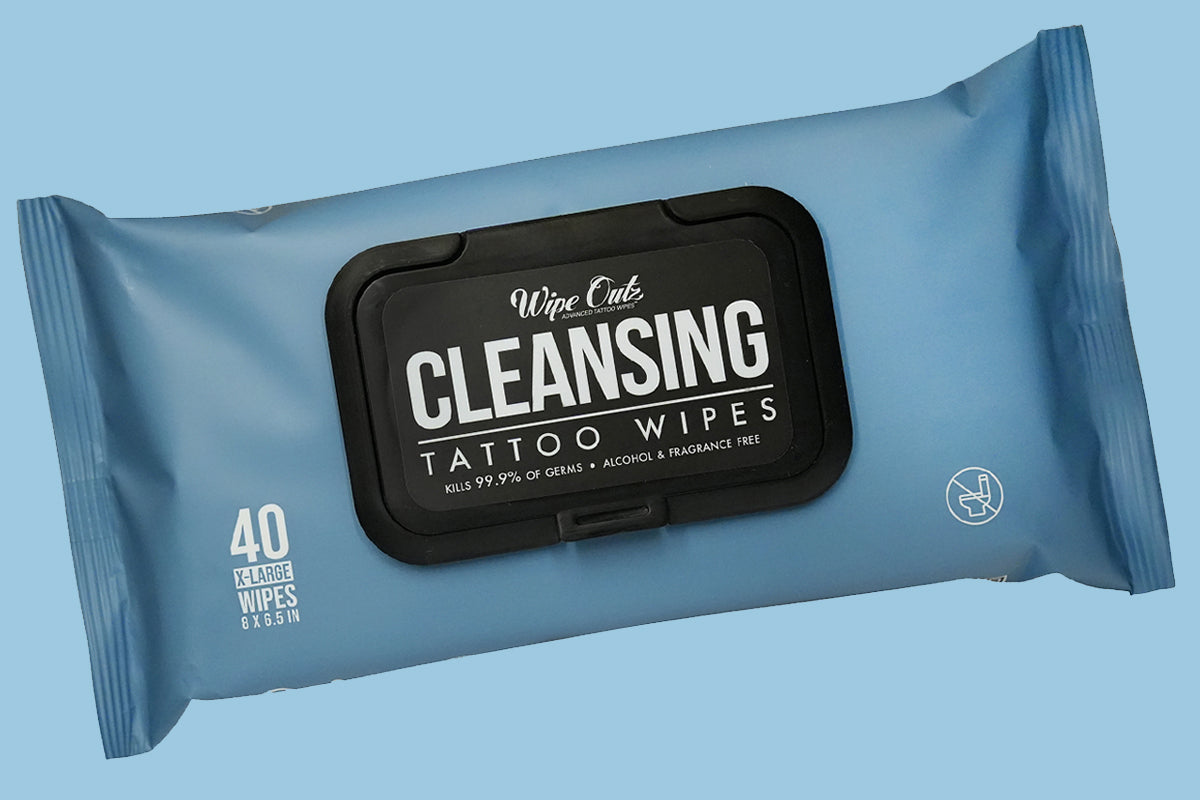 Cleansing Tattoo Wipes – MD Wipe Outz